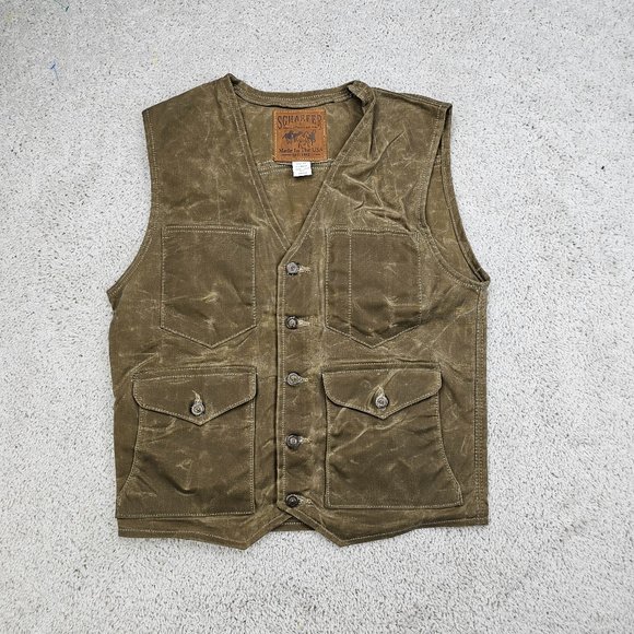 shaefer outfitters | Jackets & Coats | Schaefer Wax Canvas Vest Stone ...